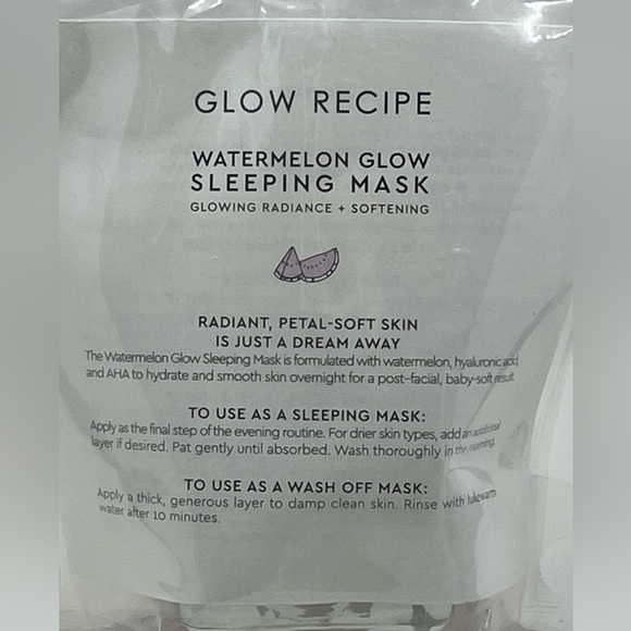 Glow Recipe | Skincare | Glow Recipe Watermelon Glow Sleeping Mask Fl ...
